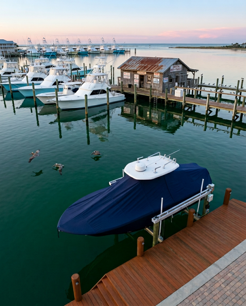 Blazer Bay 2440 T-Top Boat Cover & Canvas